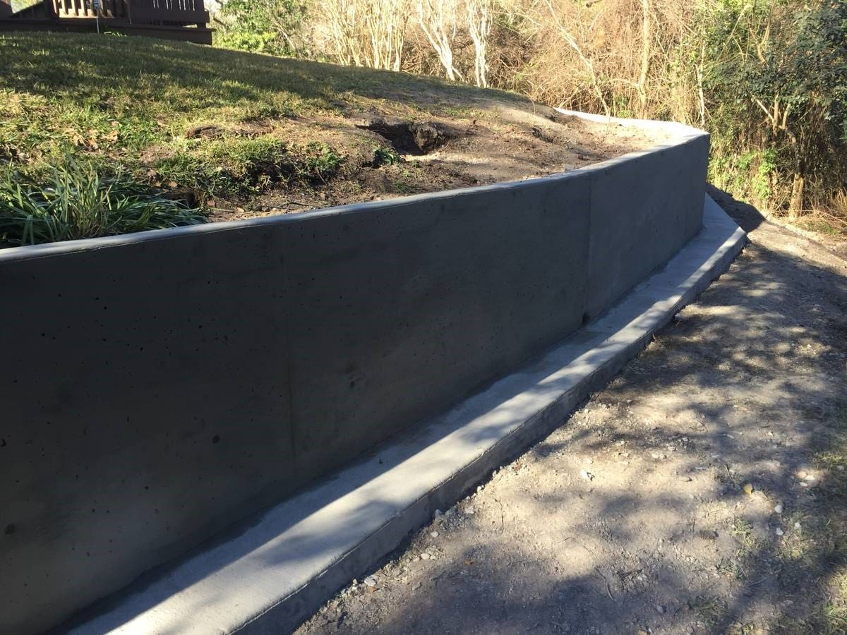 Retaining Wall Carrollton TX | Lucky’s Concrete Services
